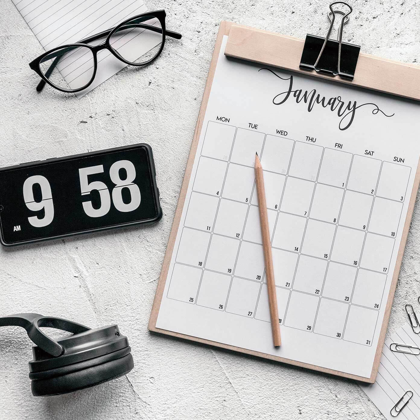 ESL Exercises : Time, Days & Months Practice